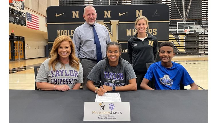 Noblesville’s Meskerem James to play soccer at Taylor University