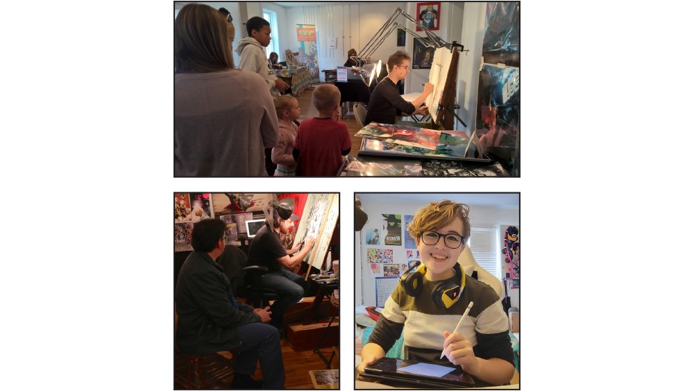 Nickel Plate Arts celebrating 10th ‘Comic Book in a Day’ challenge