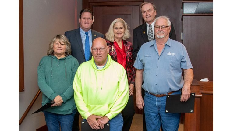 Hamilton County honors employees for many years of service