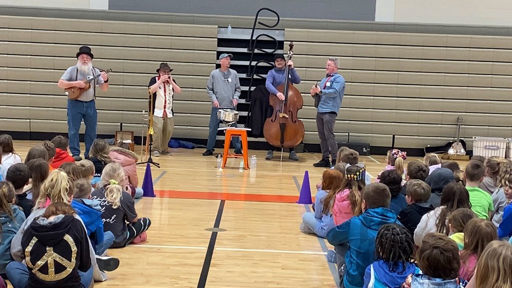 Musical time travel brought to you by the Moontown Pickle Stompers