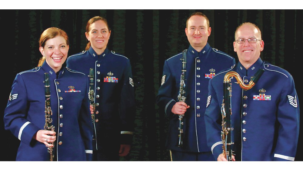 See USAF Liberty Clarinet Quartet at Fishers Public Library