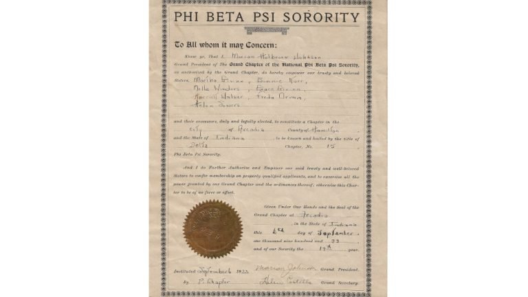 History of Arcadia’s Delta Chapter of Phi Beta Psi, Part I