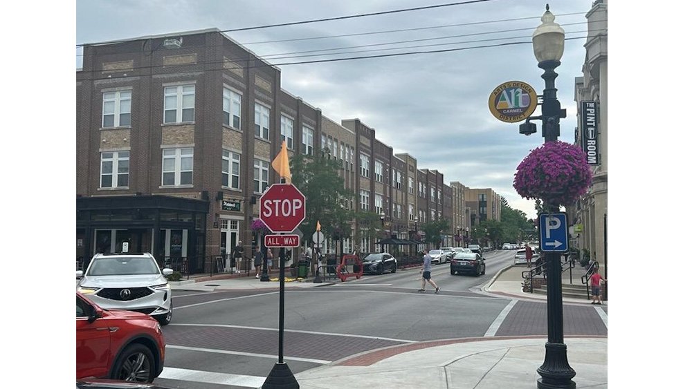 Don’t worry, Carmel, this four-way stop won’t last long