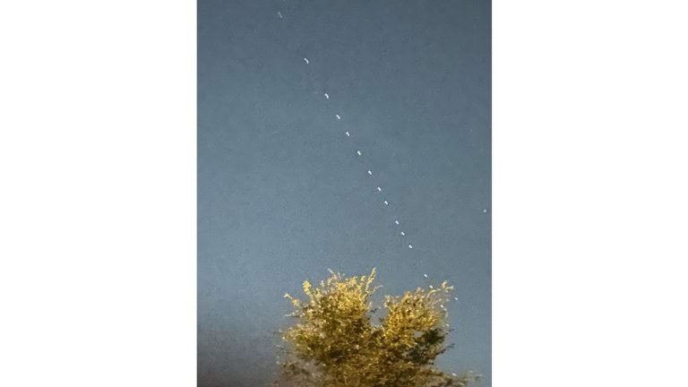 Starlink satellites may be visible over Hamilton County tonight