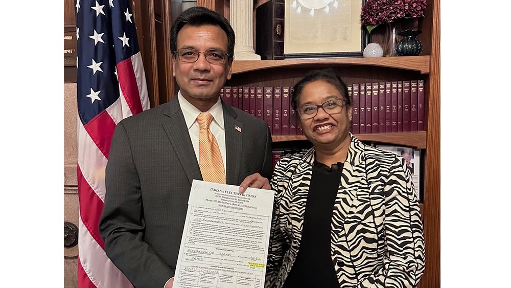 Raju Chinthala files to run for Fifth Congressional District seat