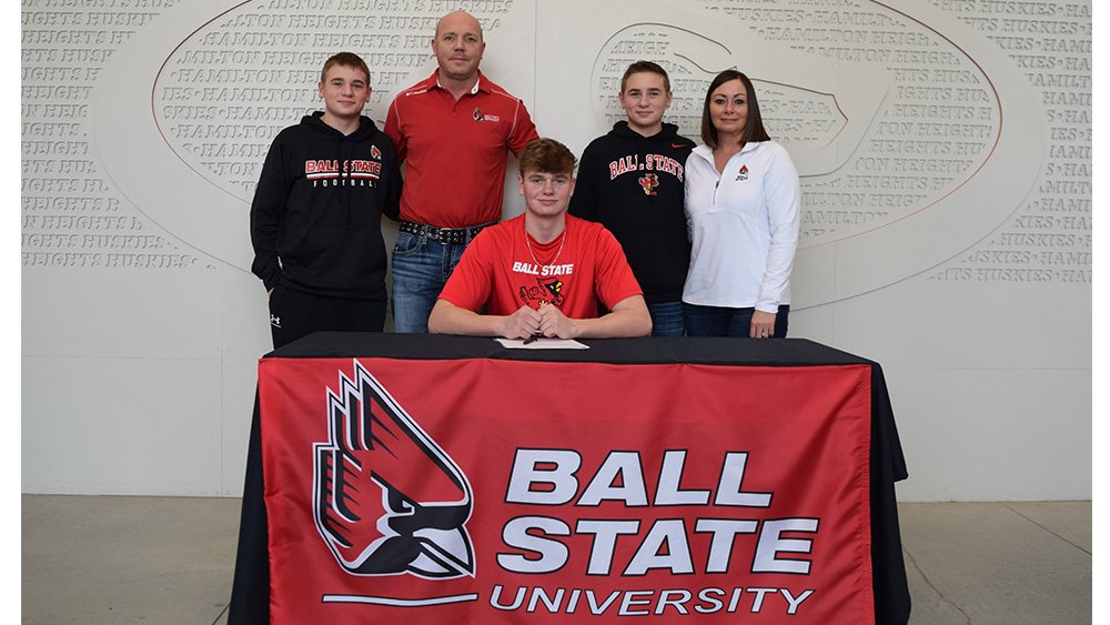Derrer signs to play football for Ball State University