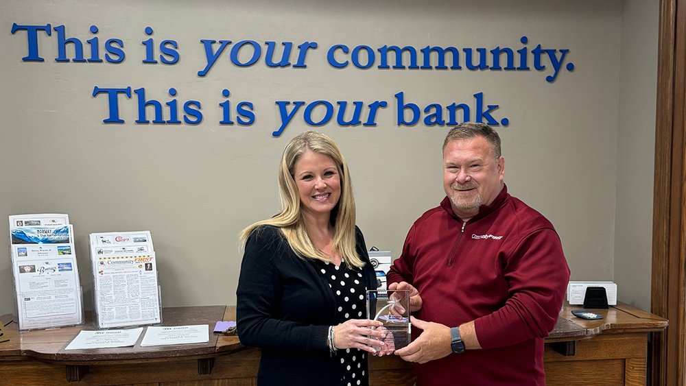 Community First Bank of Indiana named Five Star Member of IBA