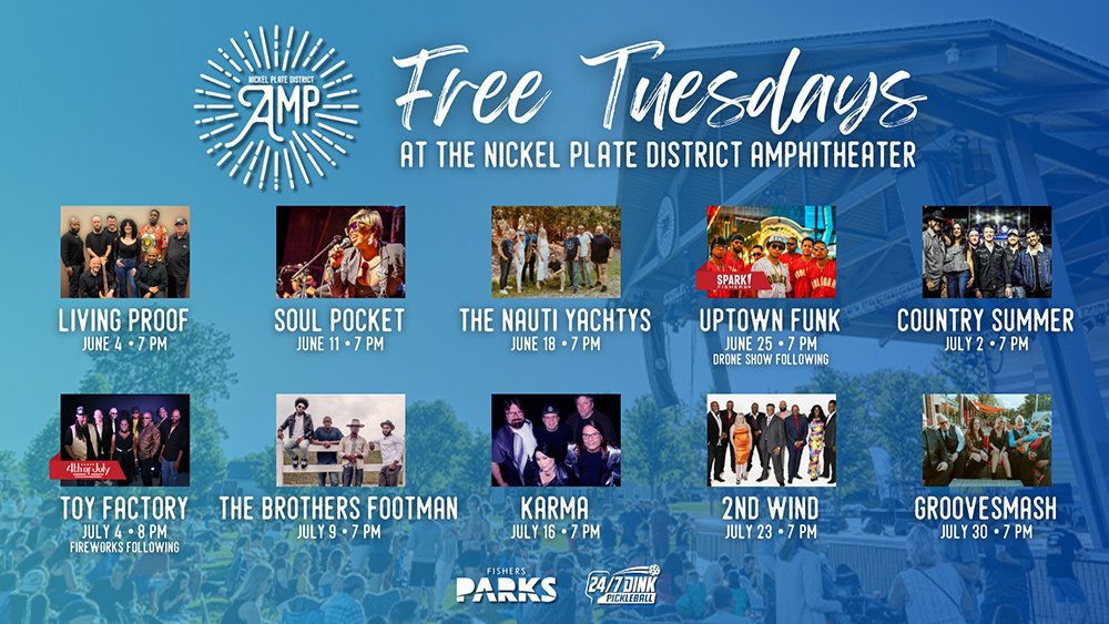 NPD AMP announces Fishers Summer Concert Series lineup