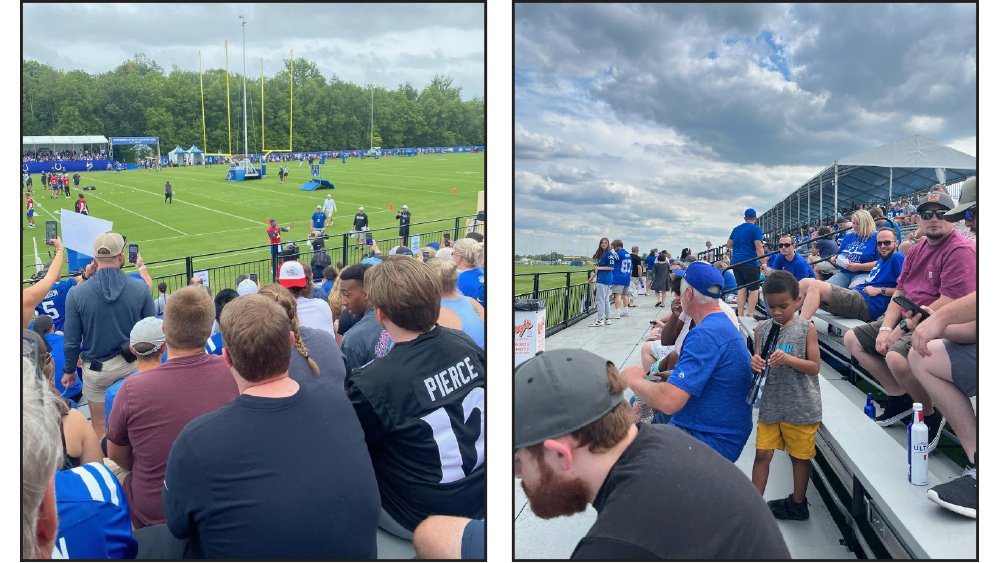 Fans flood Grand Park for Colts Training Camp