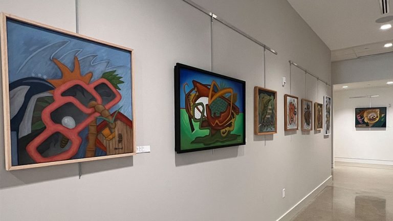 See “Free Associations” by Jerry Mannell at Art Gallery at Fishers City ...
