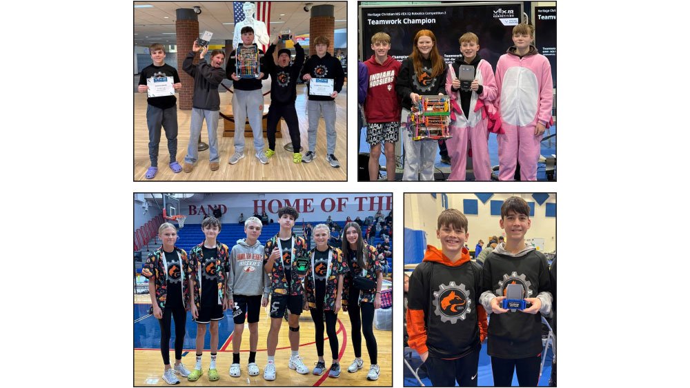 Four Heights Robotics teams advance to state competition