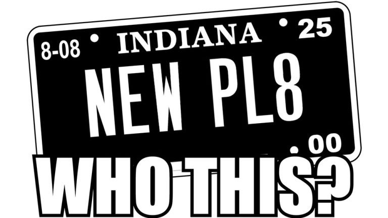 Here’s when you can get Indiana’s new ‘blackout’ license plate