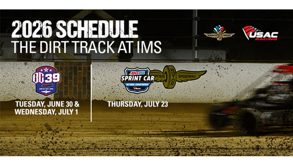 Action returns to The Dirt Track at IMS in 2026