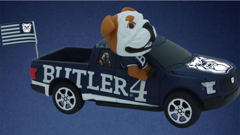 Butler Bulldogs Truck bobblehead unveiled today